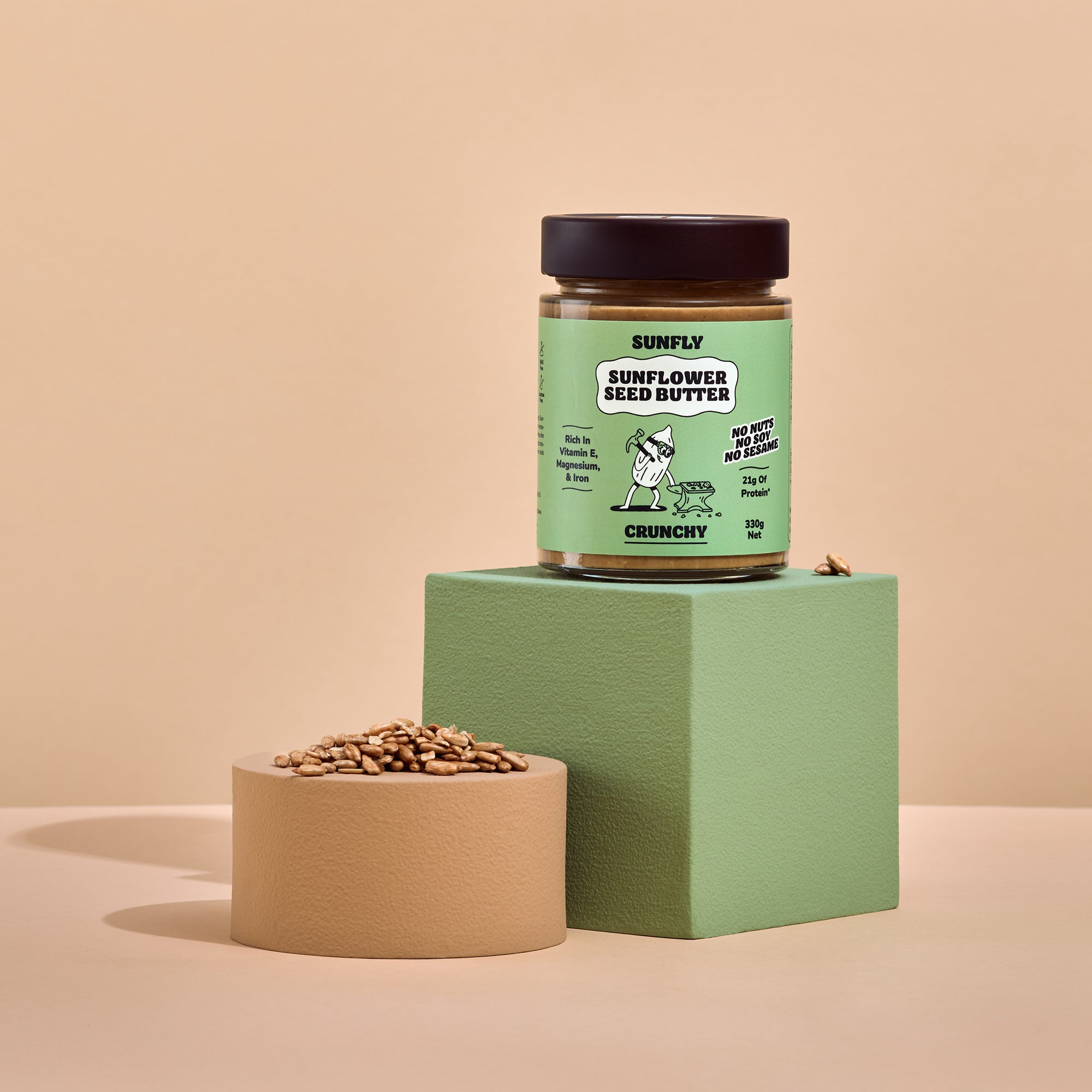 Sunflower Seed Butter: Crunchy – SUNFLY OÜ