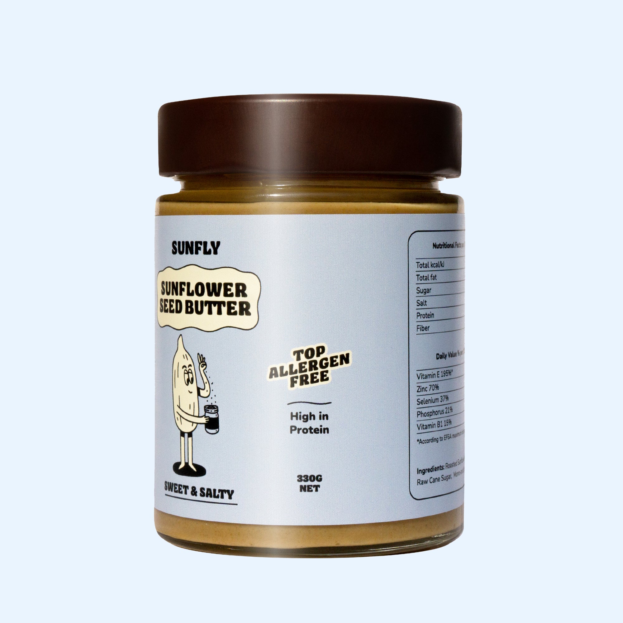 Sunflower Seed Butter: Sweet & Salty – SUNFLY OÜ